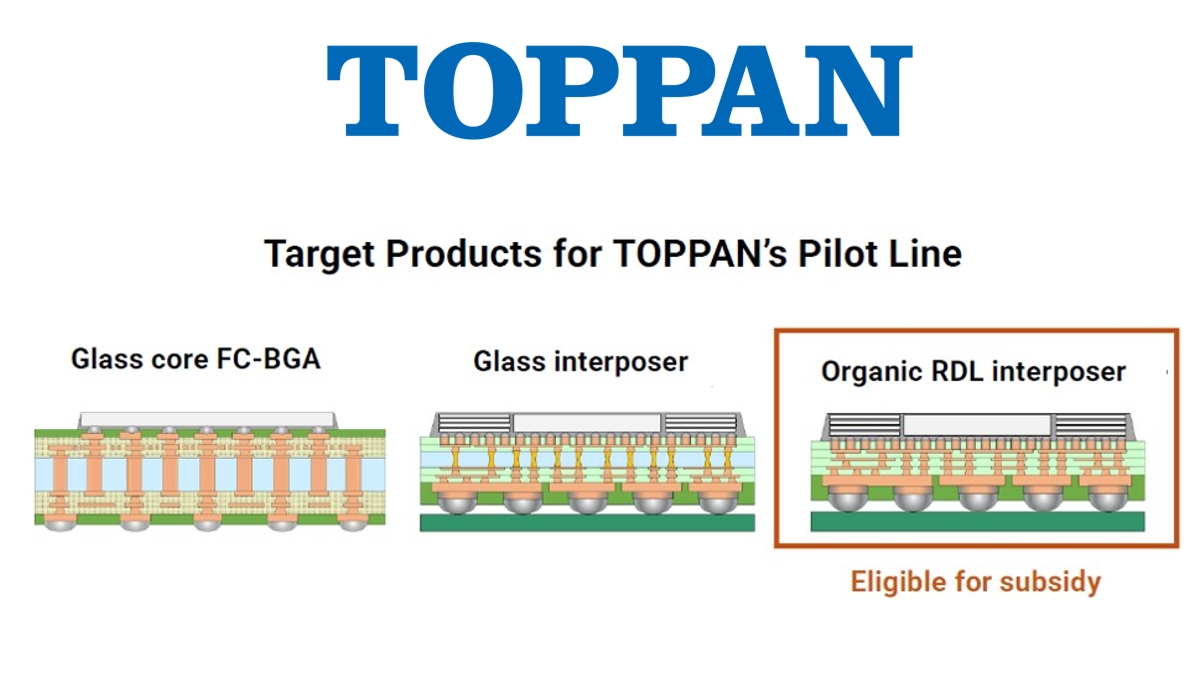 TOPPAN to Install Pilot Line for Advanced Semiconductor Packaging at ...