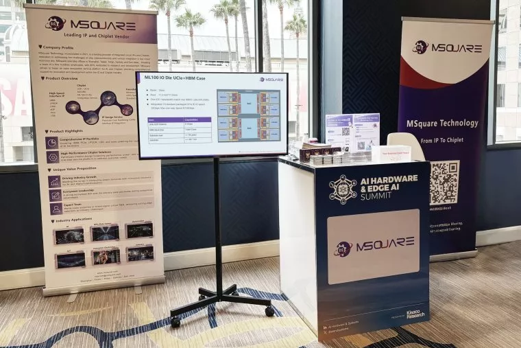 MSquare Technology Showcases Leadership in IP and Chiplet Innovation at the AI Hardware & Edge ...