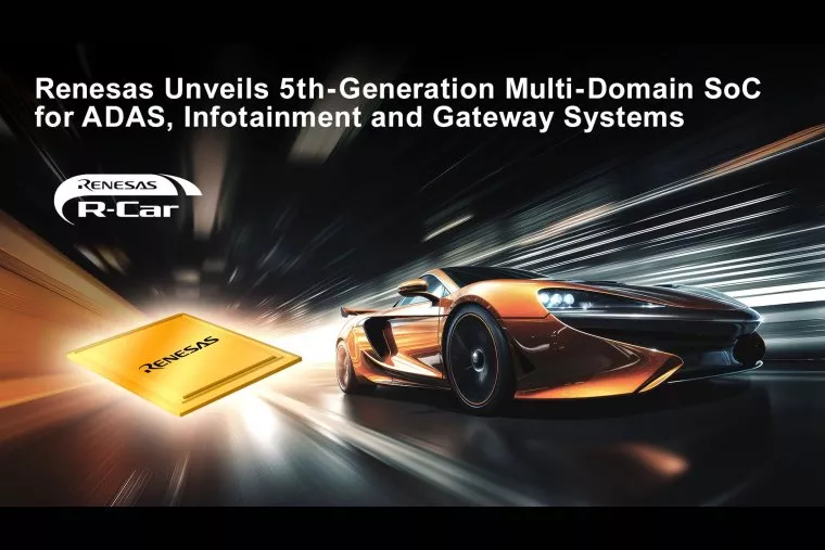 Renesas Unveils Industry’s First Automotive Multi-Domain SoC Built with ...